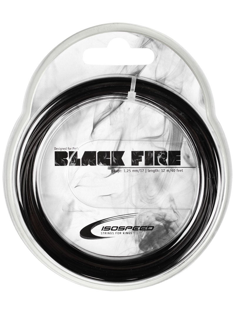 ISOSPEED Black Fire 17/1.25 String | Padel Warehouse