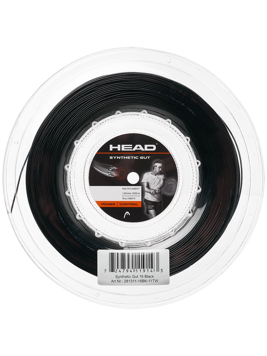 Head Synthetic Gut 16/1.30 String Reel - 660' | Padel Warehouse