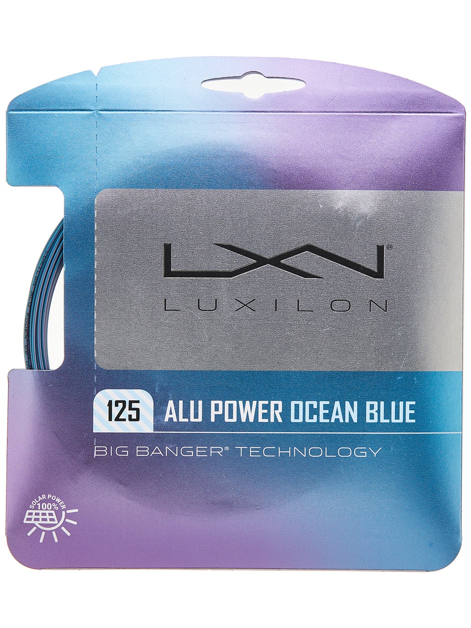 Luxilon ALU Power Ocean Blue 16L/1.25 String | Padel Warehouse