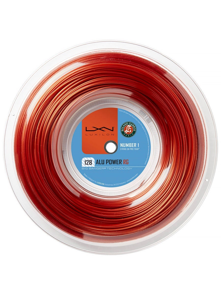 Luxilon ALU Power RG Clay 16/1.28 String Reel - 660' | Padel Warehouse