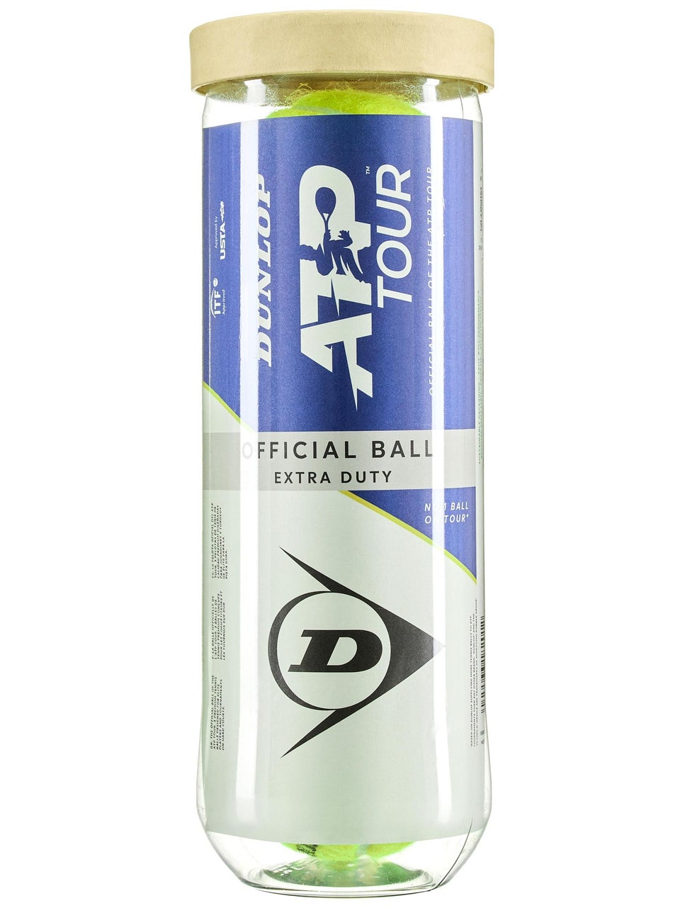 Dunlop ATP Tour XD Tennis Ball Single Can | Padel Warehouse