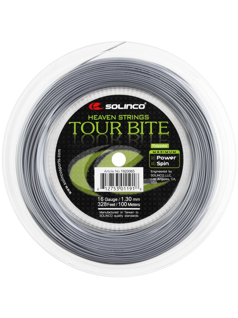 Solinco Tour Bite 16/1.30 String Mini Reel - 328' | Padel Warehouse